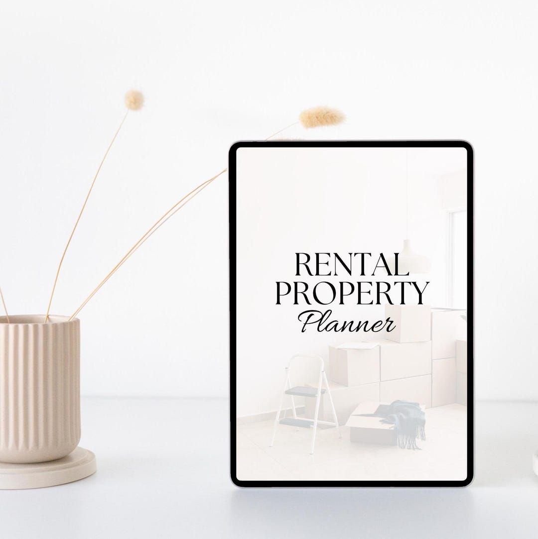 Rental Property Planner MMR Resell Rights Efficient Property Management ...
