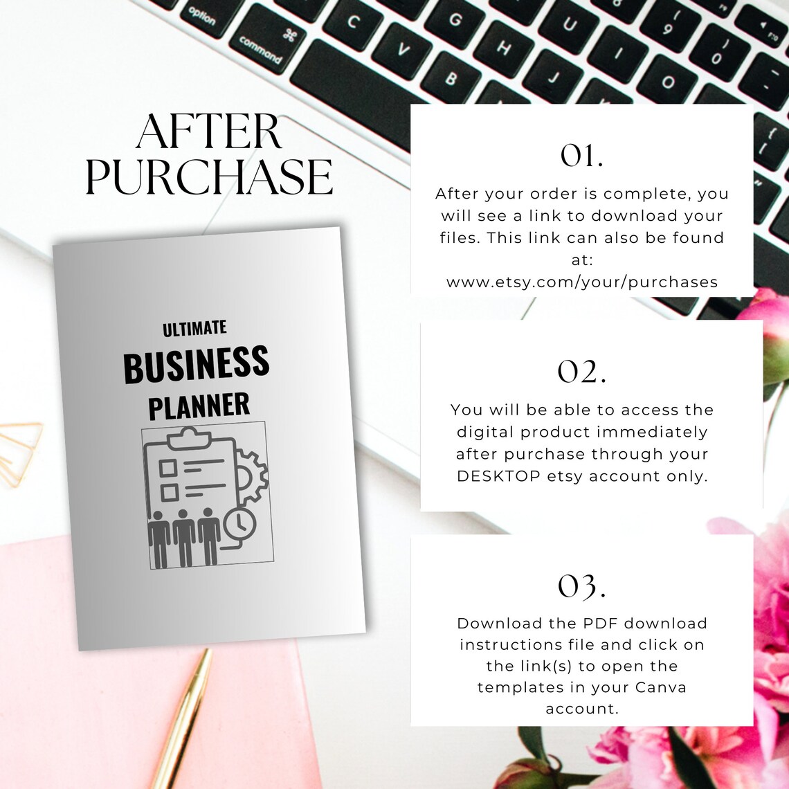 Ultimate Business Planner, Business Management Planner, Business ...