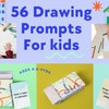Drawing Prompts for Kids | Creative Ideas | Drawing Practice | Card ...