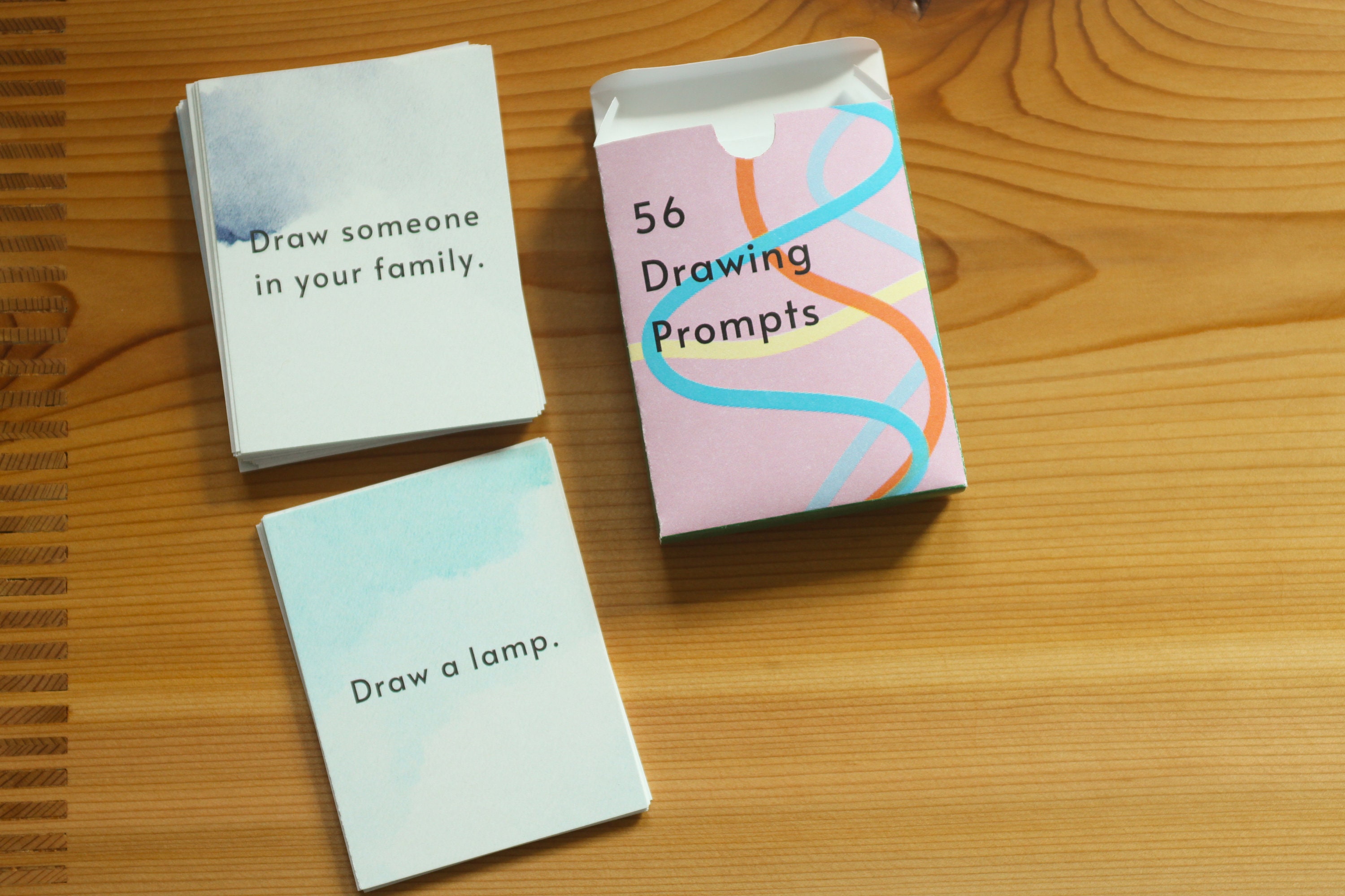 Drawing Prompts | Creative Inspiration Cards | Creative Ideas | Drawing ...