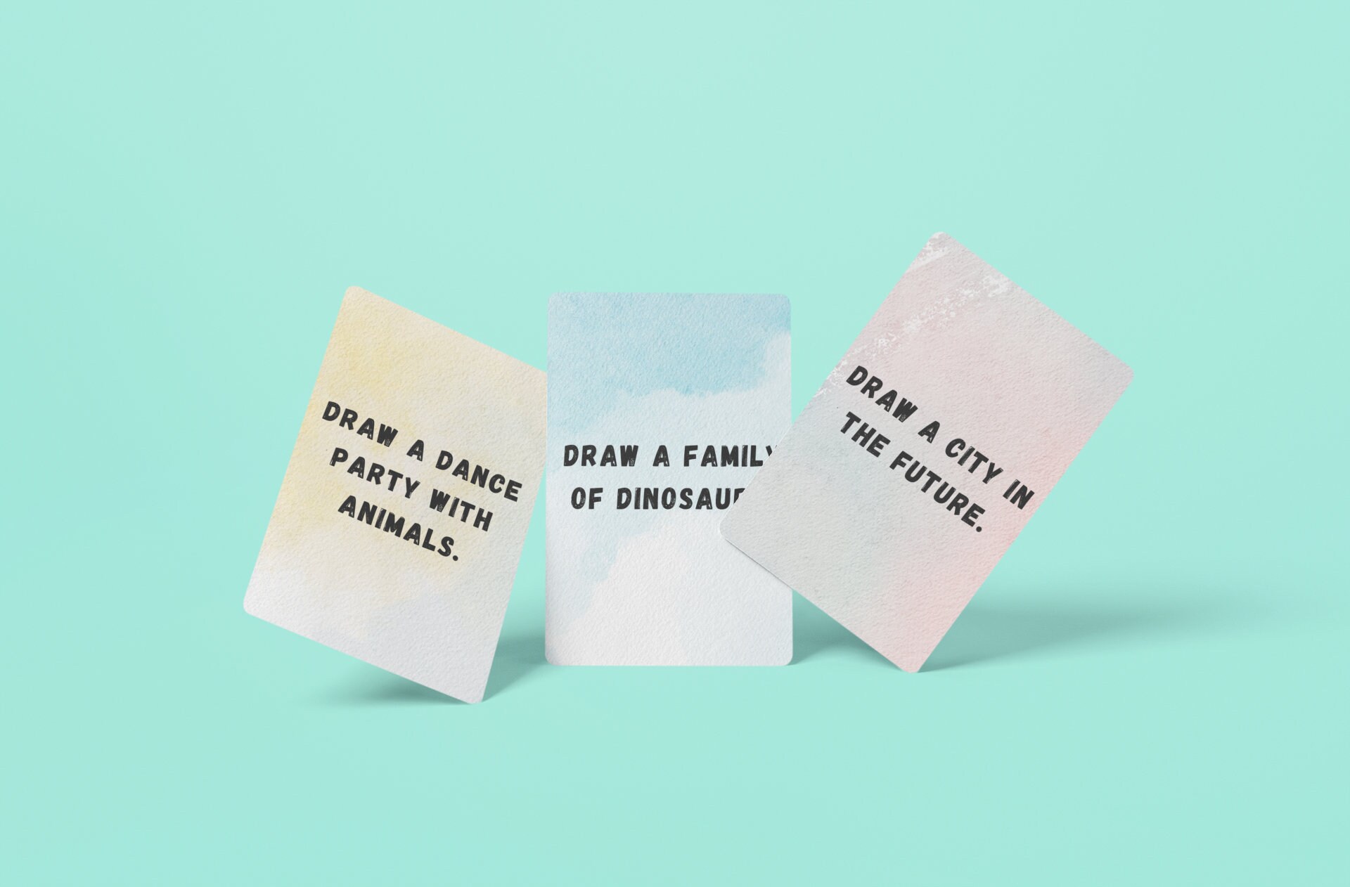 Drawing Prompts for Kids | Creative Ideas | Drawing Practice | Card ...