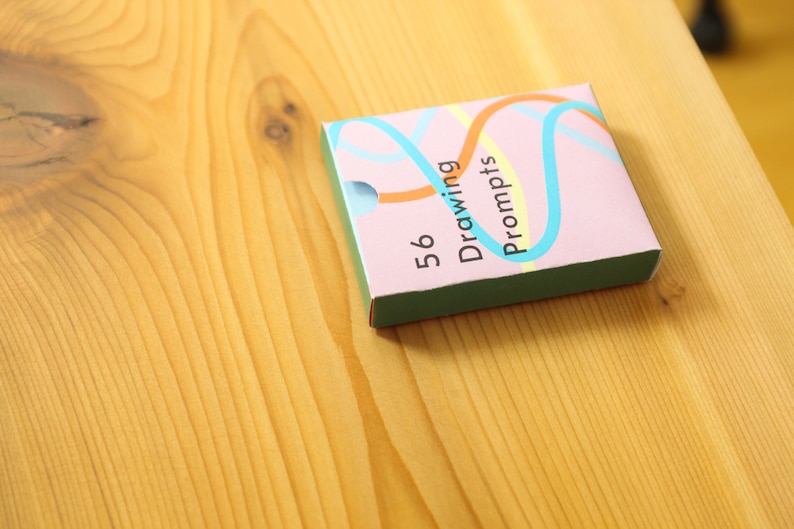 Drawing Prompts | Creative Inspiration Cards | Creative Ideas | Drawing ...