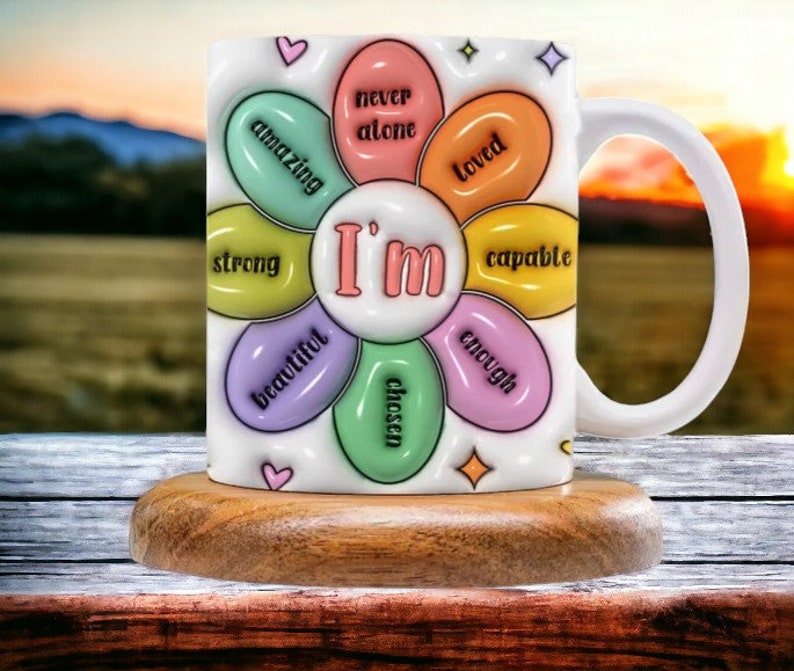 Positive 15 Oz Coffee Mug Wrap - Etsy
