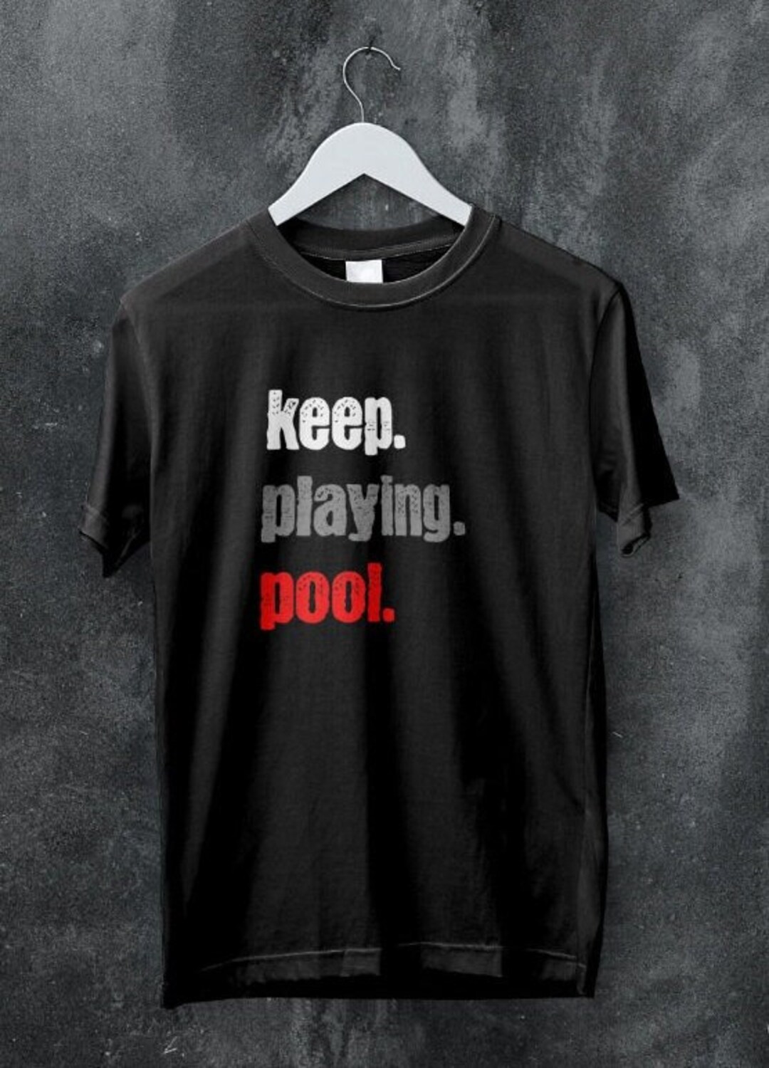 Pool Player Shirt, Billiards Tee. Shirt for Pool Player, Gift for Pool ...