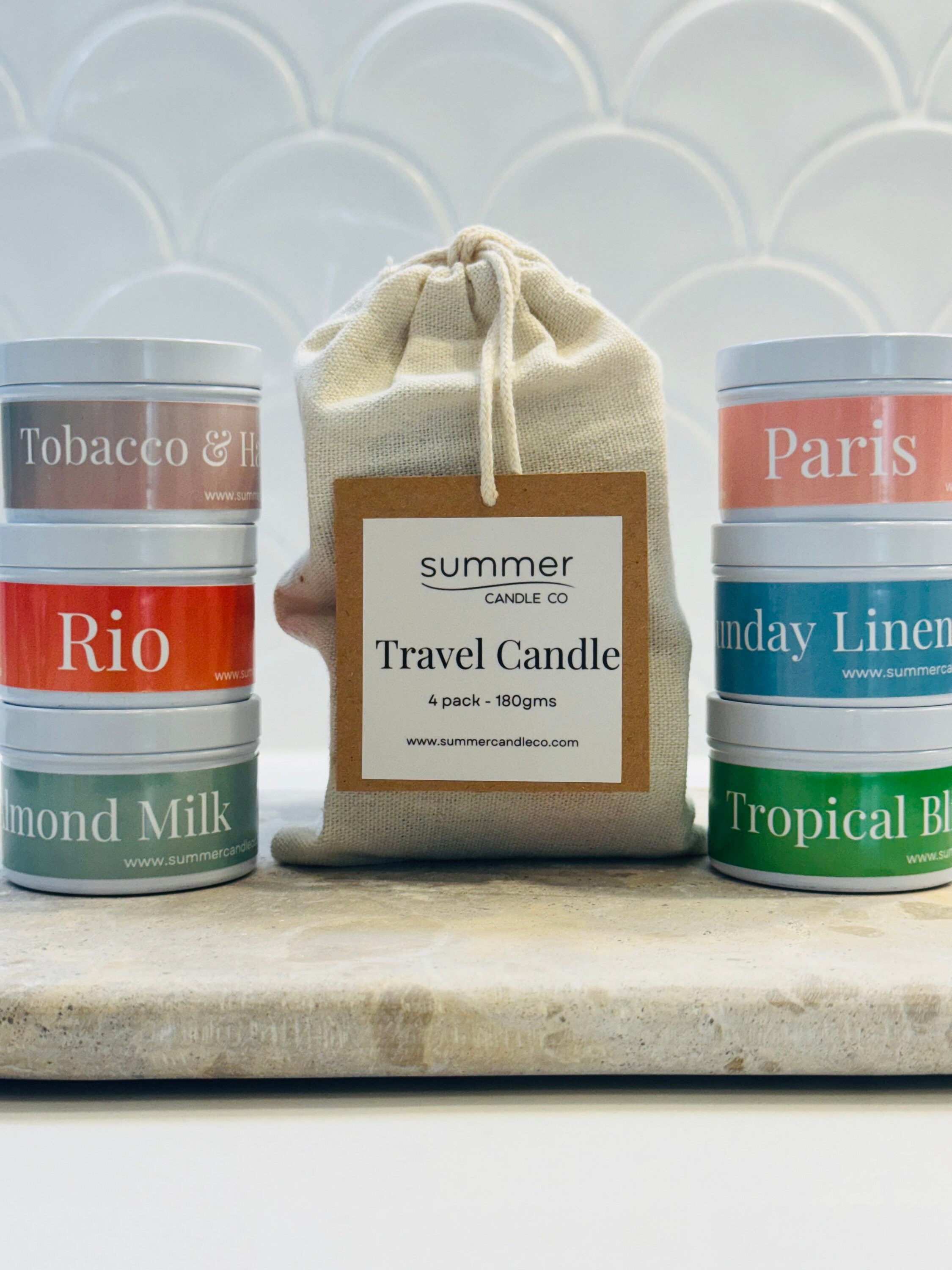 Travel Candle, Sample Candles, Travel Tin, Travel Gift, Sample Pack ...
