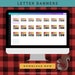 Modern Boho Rainbow Bulletin Board Letters and Border, Letter Banner ...