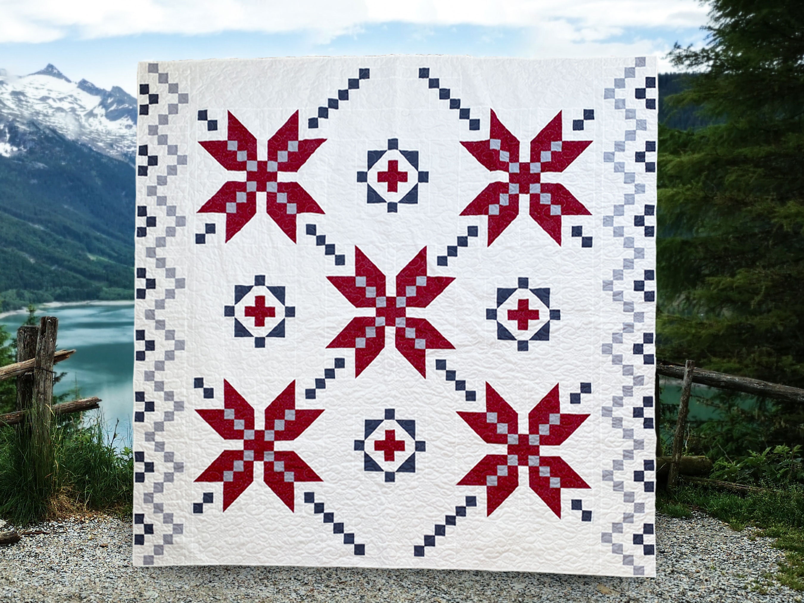 Nordic Warmth Quilt Pattern - Etsy