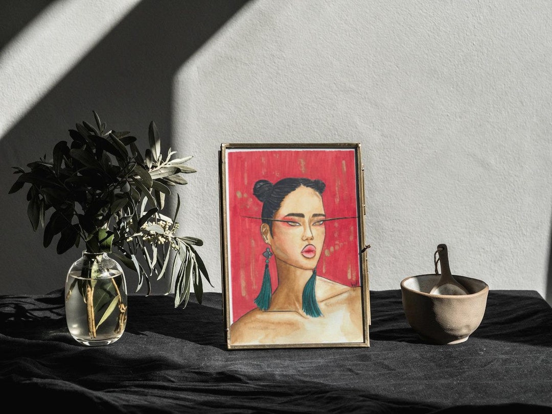 Tassles | Digital Print | Ivy Tanner Art - Etsy