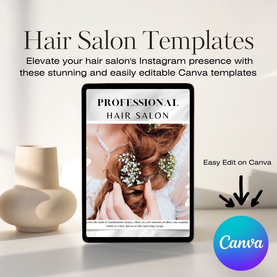 Hair Templates for Instagram | Hairstylist Instagram Post | Haircare ...