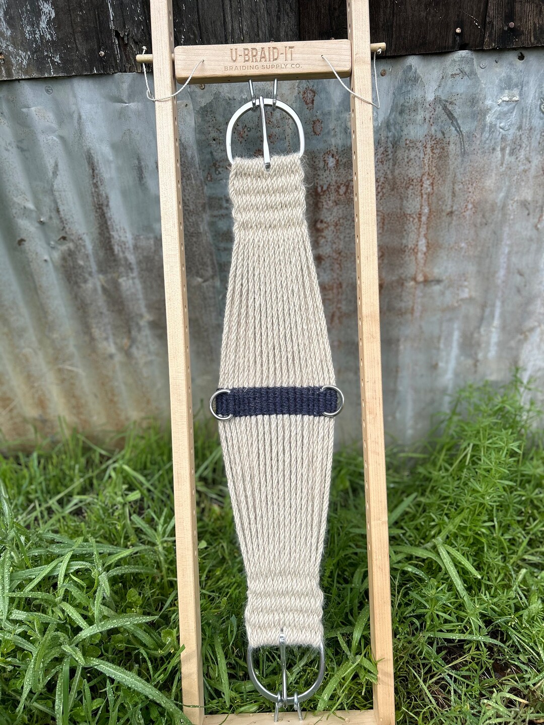 Hand Made Roper Neutral/dark Grey 29” Cinch - Etsy