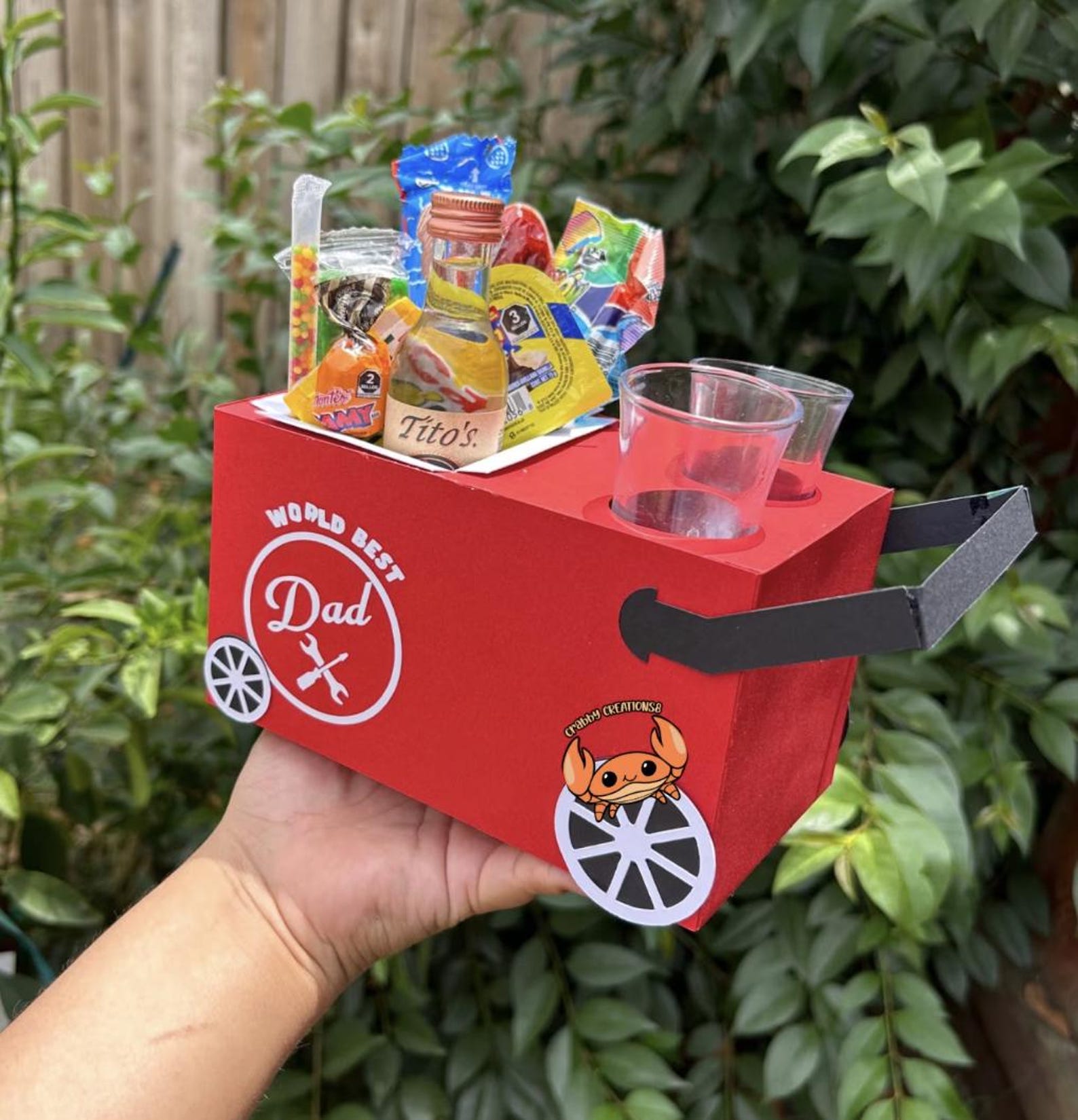 Snack Cart 3D Svg , Beer Cart Svg, Caja 3d Carrito Botanero SVG (cricut ...