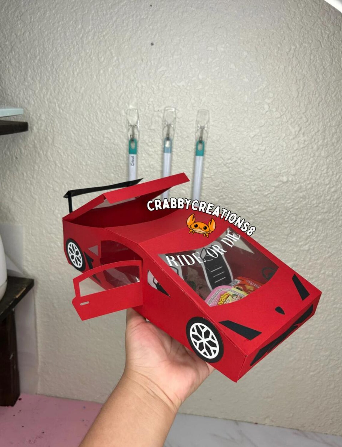 3D Paper Sports Car SVG , Caro Deportivo 3D Svg, Caja 3d No Quema Cuh ...