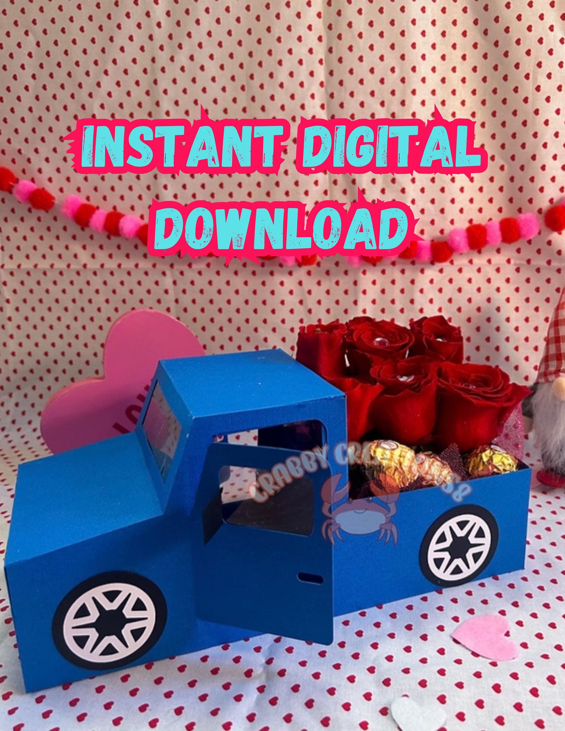 3D Paper Truck SVG , Troca Svg, Caja 3d No Quema Cuh SVG (cricut ...