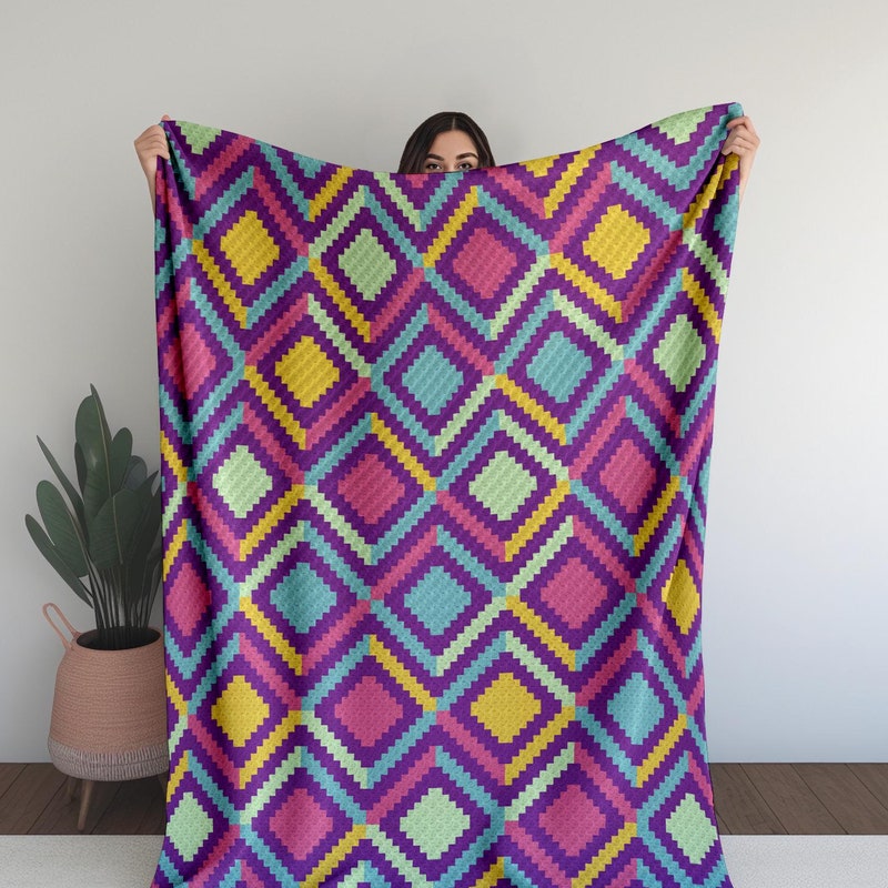 Geometric Crochet - Etsy