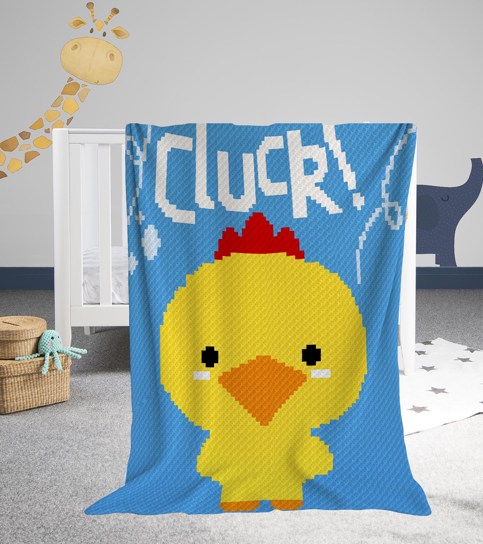Chicken C2C Crochet Pattern: Farm Animal Blanket (PDF Pattern) - Etsy