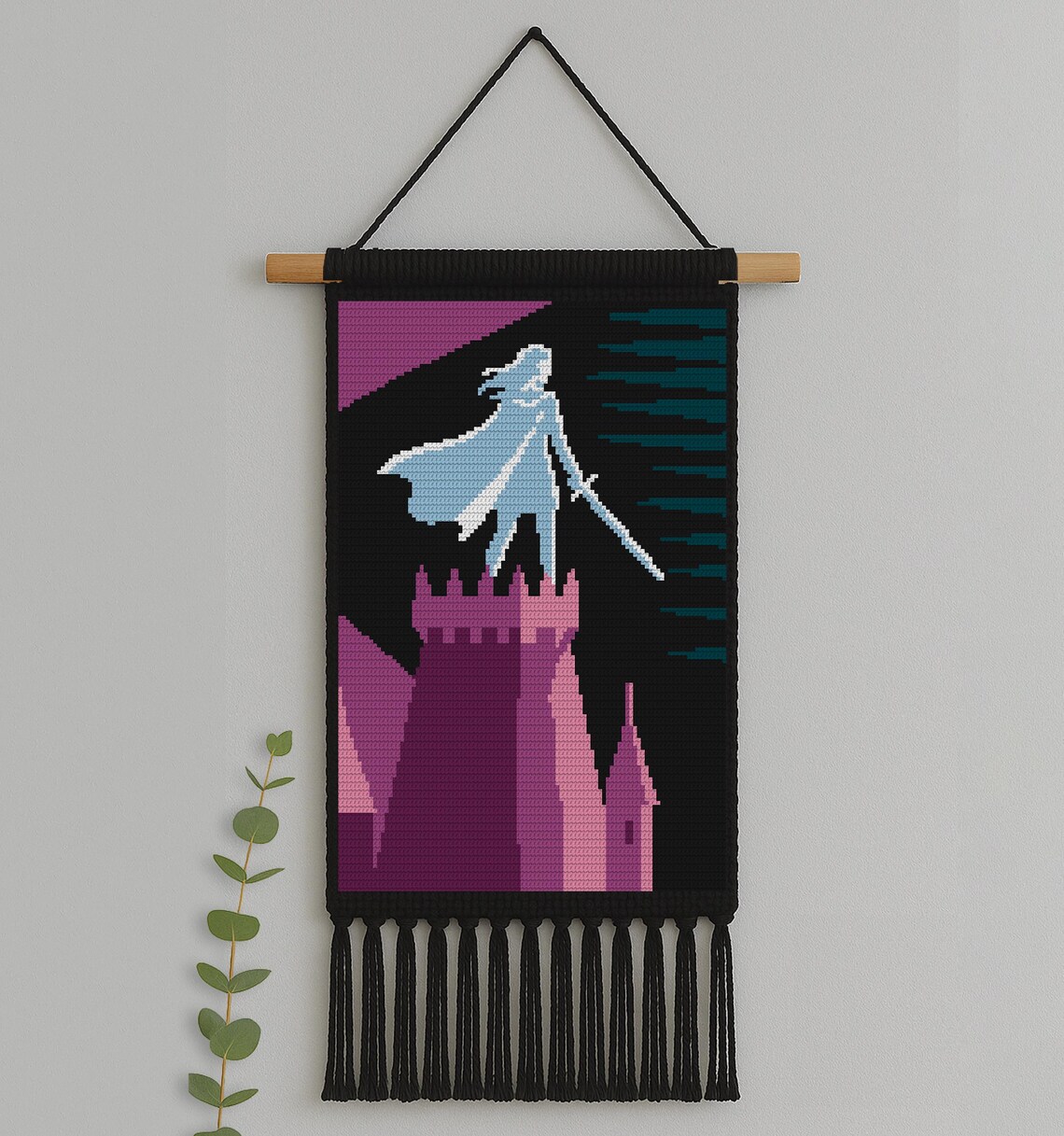 Midnight Crown Crochet Tapestry Pattern: SJM Inspired Graphgan (PDF ...