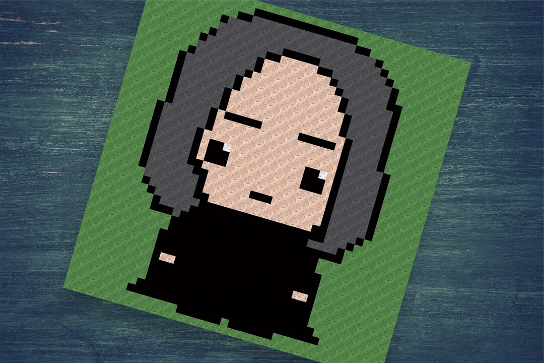 Harry Potter Series Severus Snape C2C Crochet Pattern Capture the ...