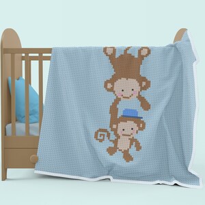 It's a Boy C2C Blanket Crochet Digital Pattern - Etsy