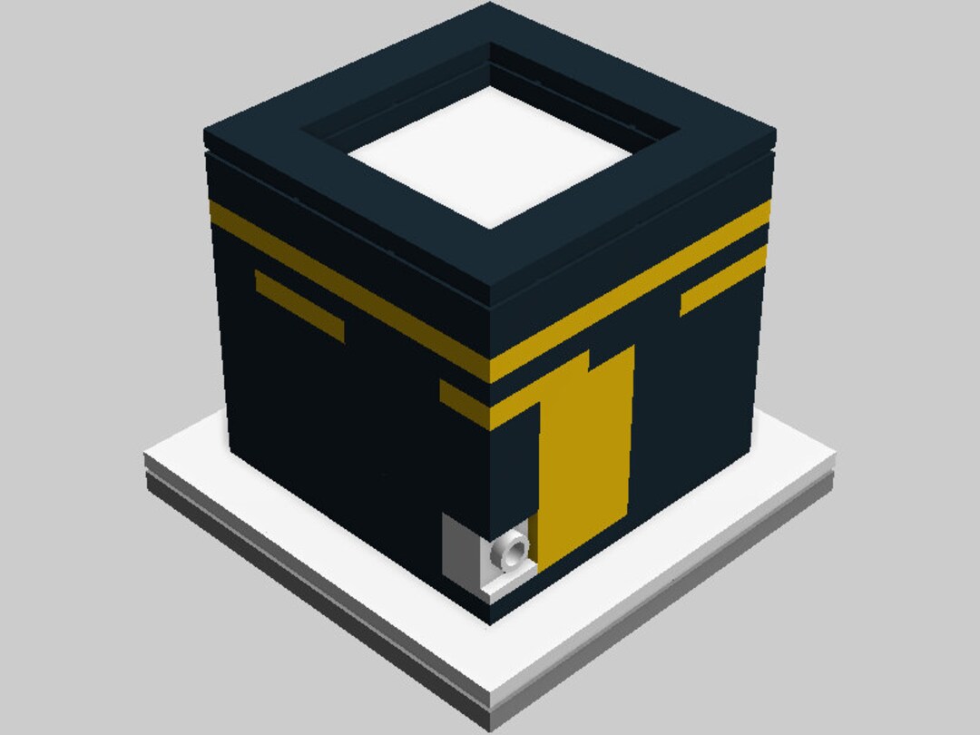 Lego Kaaba, Kaaba, Lego Bricks, Lego Compatible Bricks - Etsy