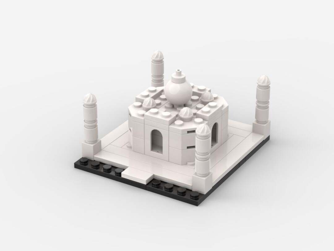 Mini Lego Taj Mahal (70 Pieces) - Etsy