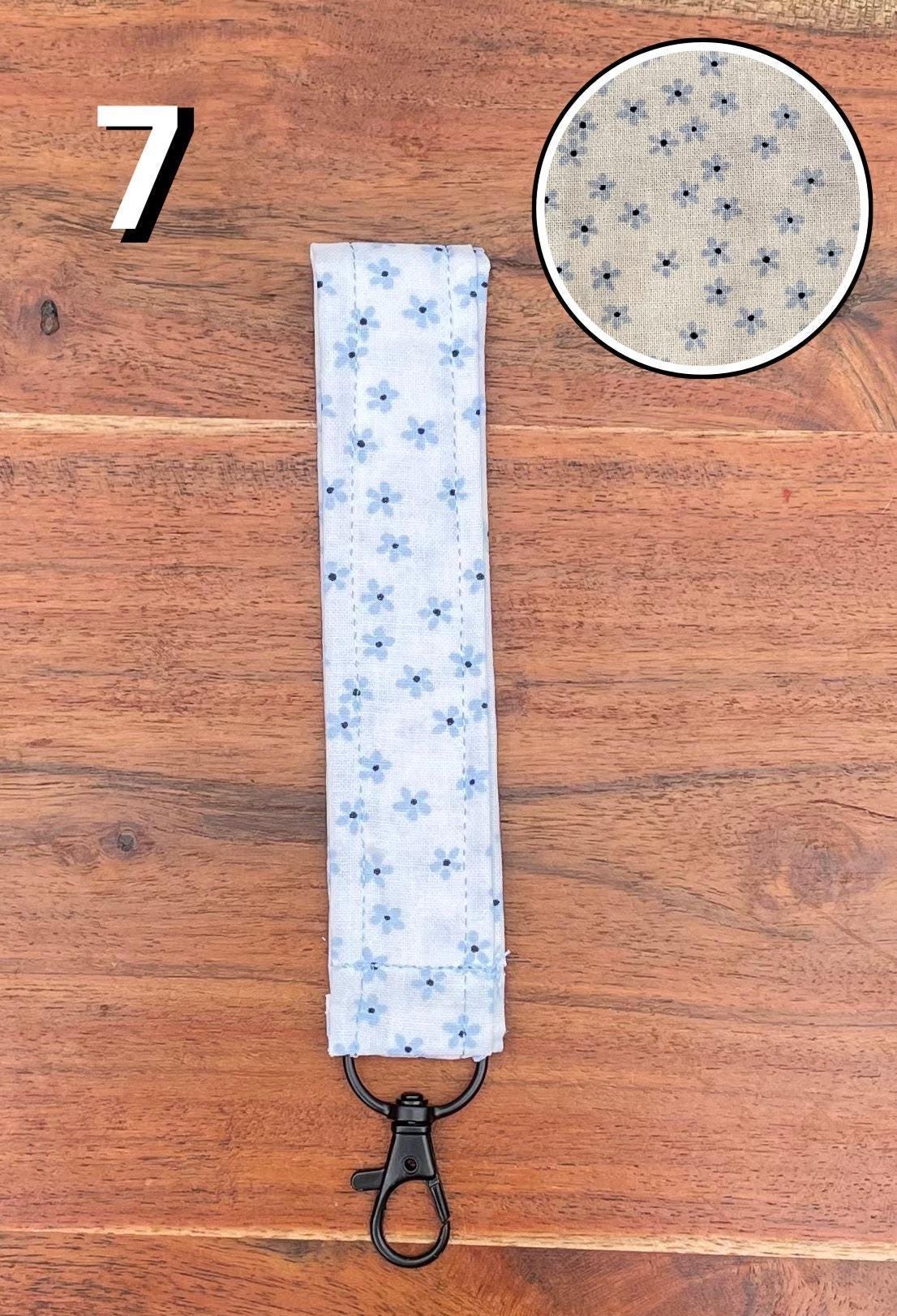 Wristlet Keychains, Cotton Fabric, Great for Car/house Keys, Strawberry ...