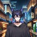 Hoodie Wolf Blue Male Vtuber, Premade Vtuber Model, Wol Boy Vtuber ...