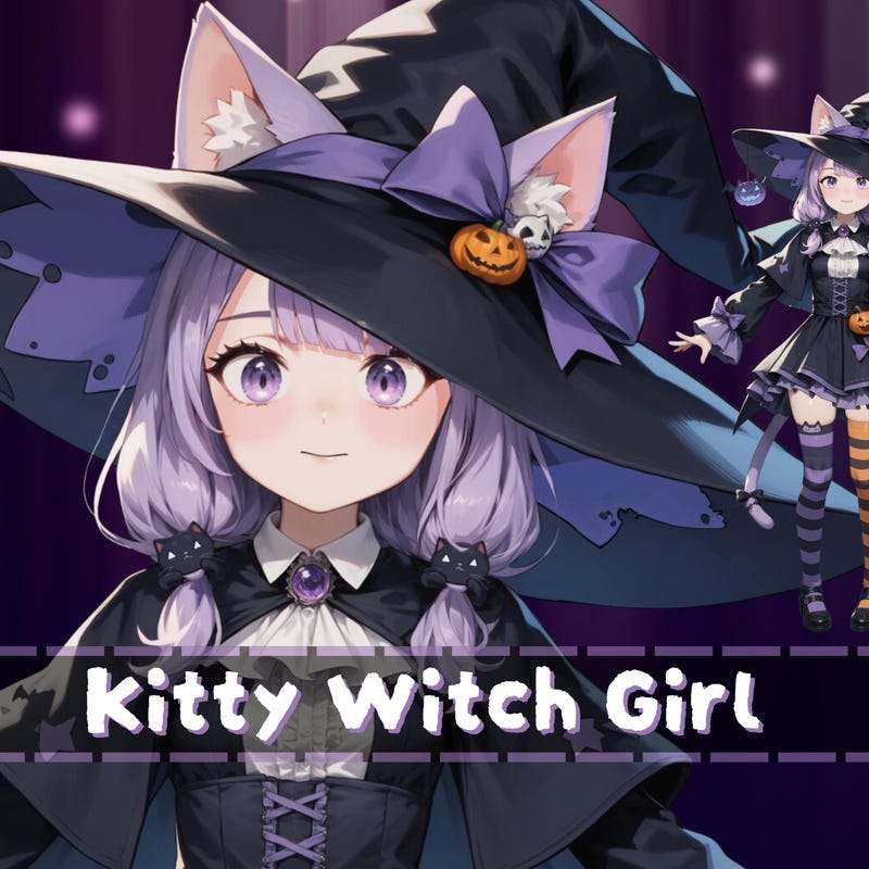 Cat Vtuber Model - Etsy