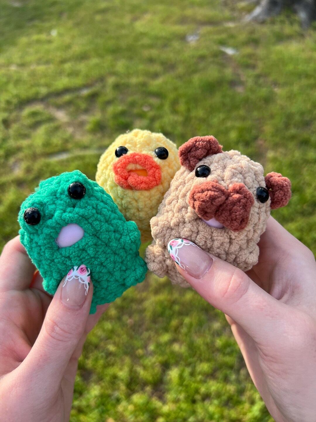 Crochet Stress Pet Fidget Toy: Handmade Plush Animal - Etsy