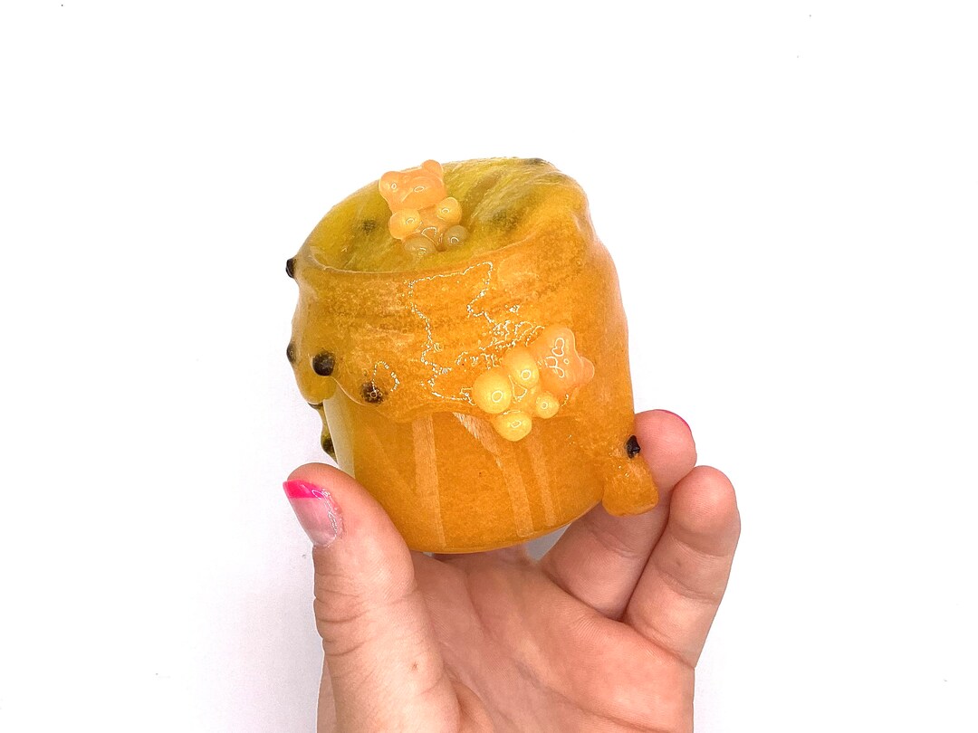 Sweet and Spicy Gummy Bear. Clear Slime. - Etsy