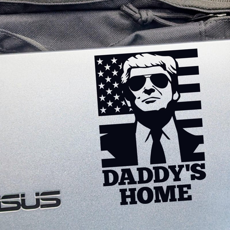 Trump Daddys Home Flag - Etsy