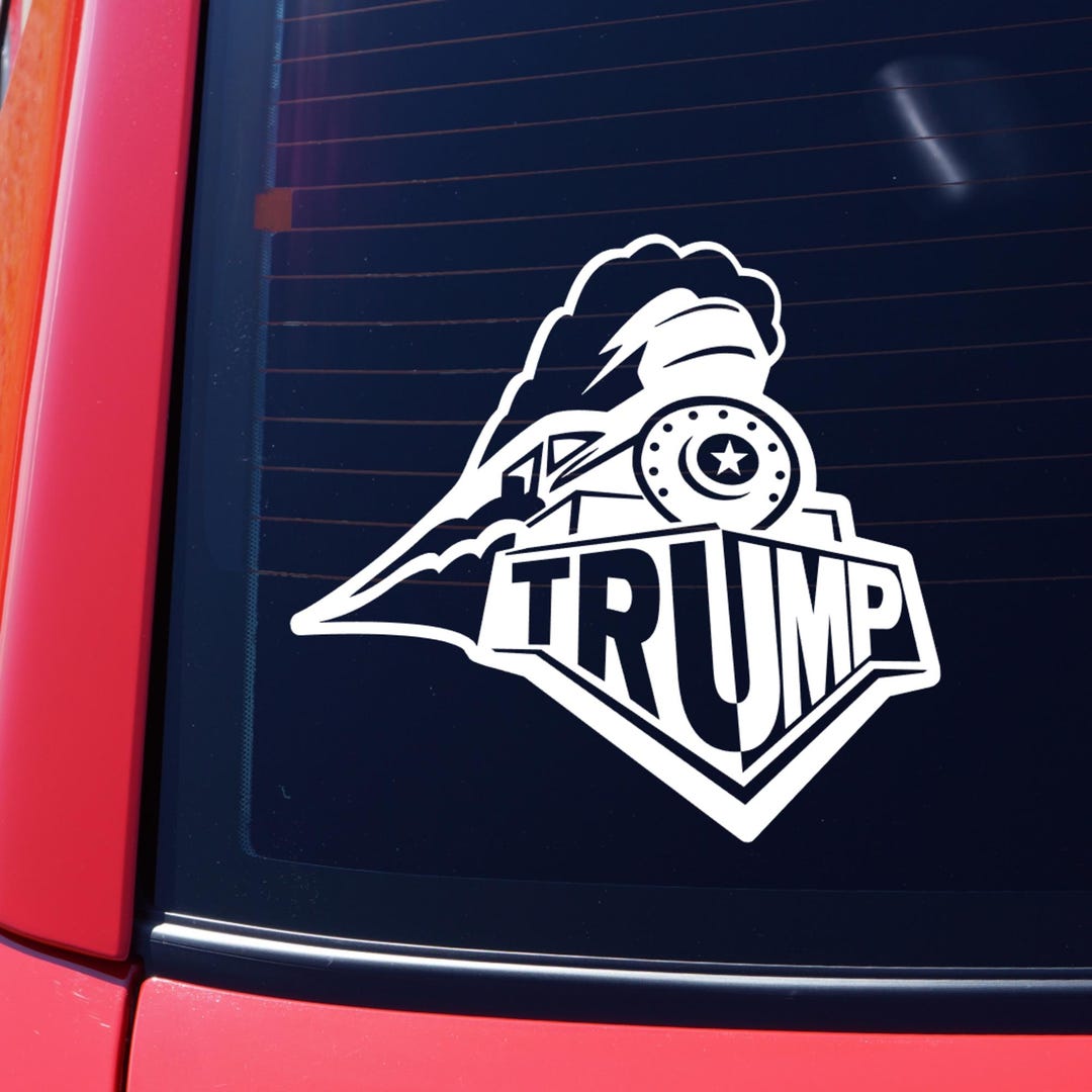 Trump Train Sticker MAGA 47 Decal Pro Donald Trump Decal Republican ...