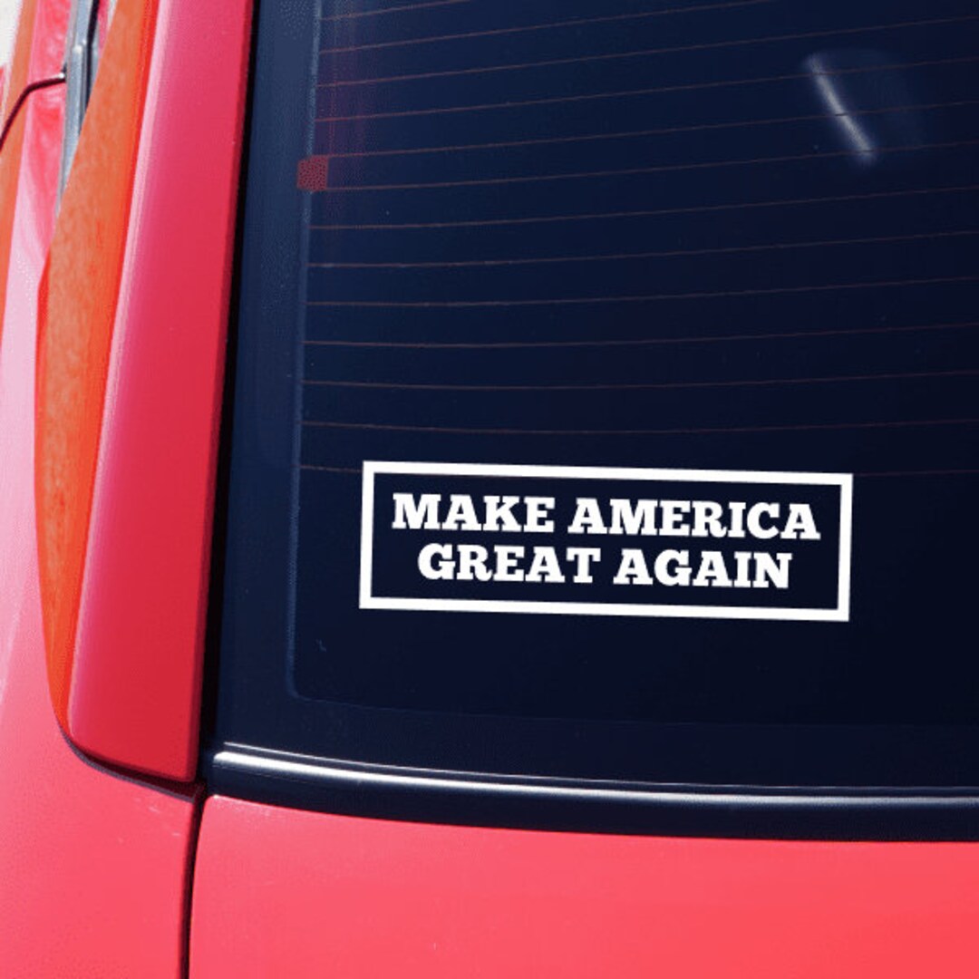 Make America Great Again Decal, Donald Trump Sticker, Donald Trump ...