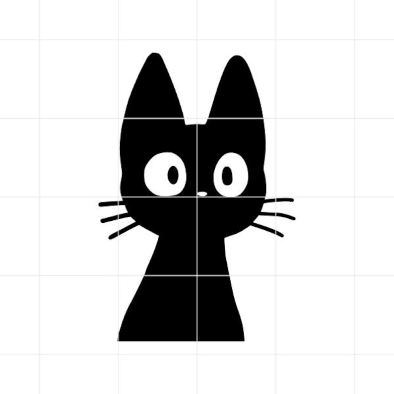 Peaking Cat Sticker - Funny Cat Lover Decal Cute Pet Owner Gift Cat Mom ...