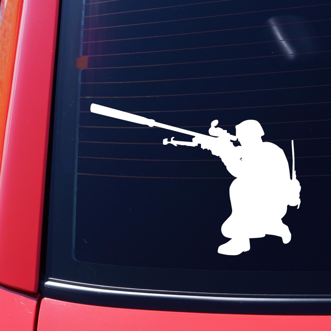 Combat Sniper Sticker Combat Sniper Decal Combat Veteran Sticker Combat ...