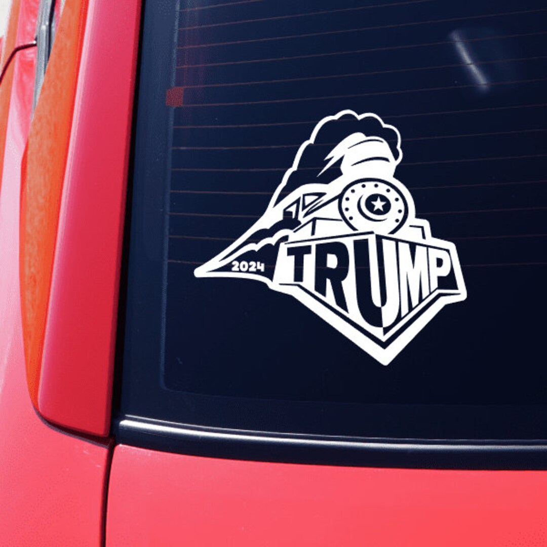 Trump Train Decal, Donald Trump Sticker, Donald Trump Decal, Republican ...