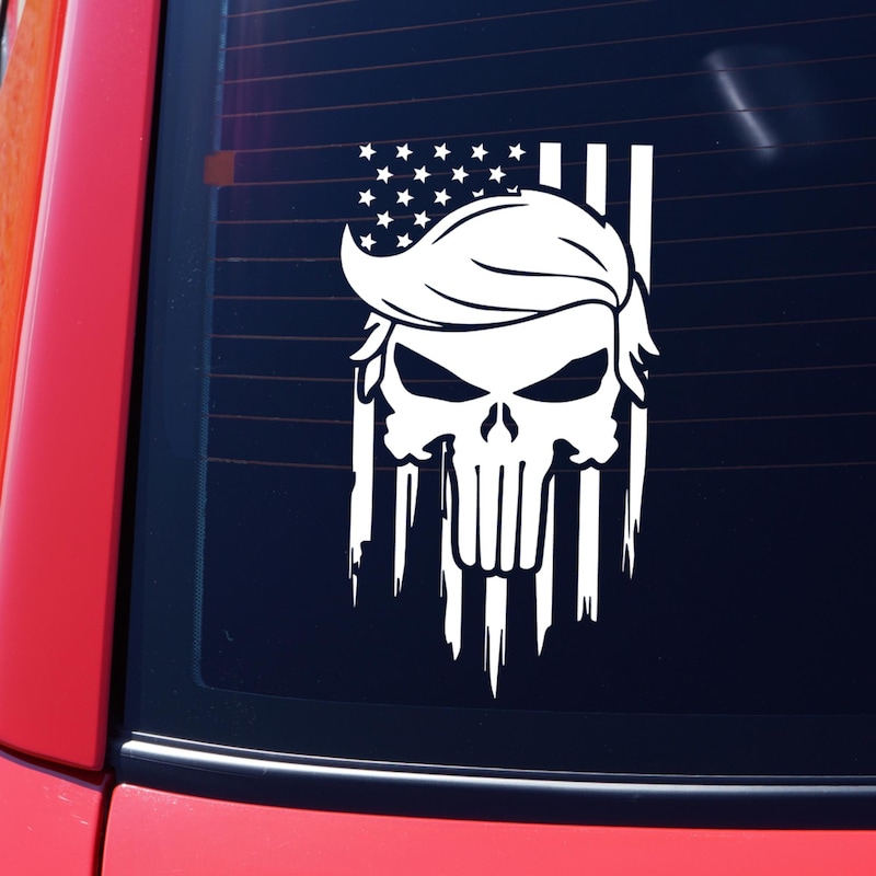 Trump Skull Svg - Etsy