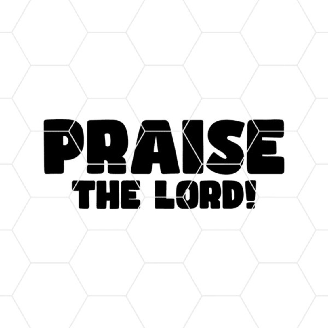 Praise the Lord Decal Jesus Sticker Bible Decal Vinyl Transfer Sticker ...