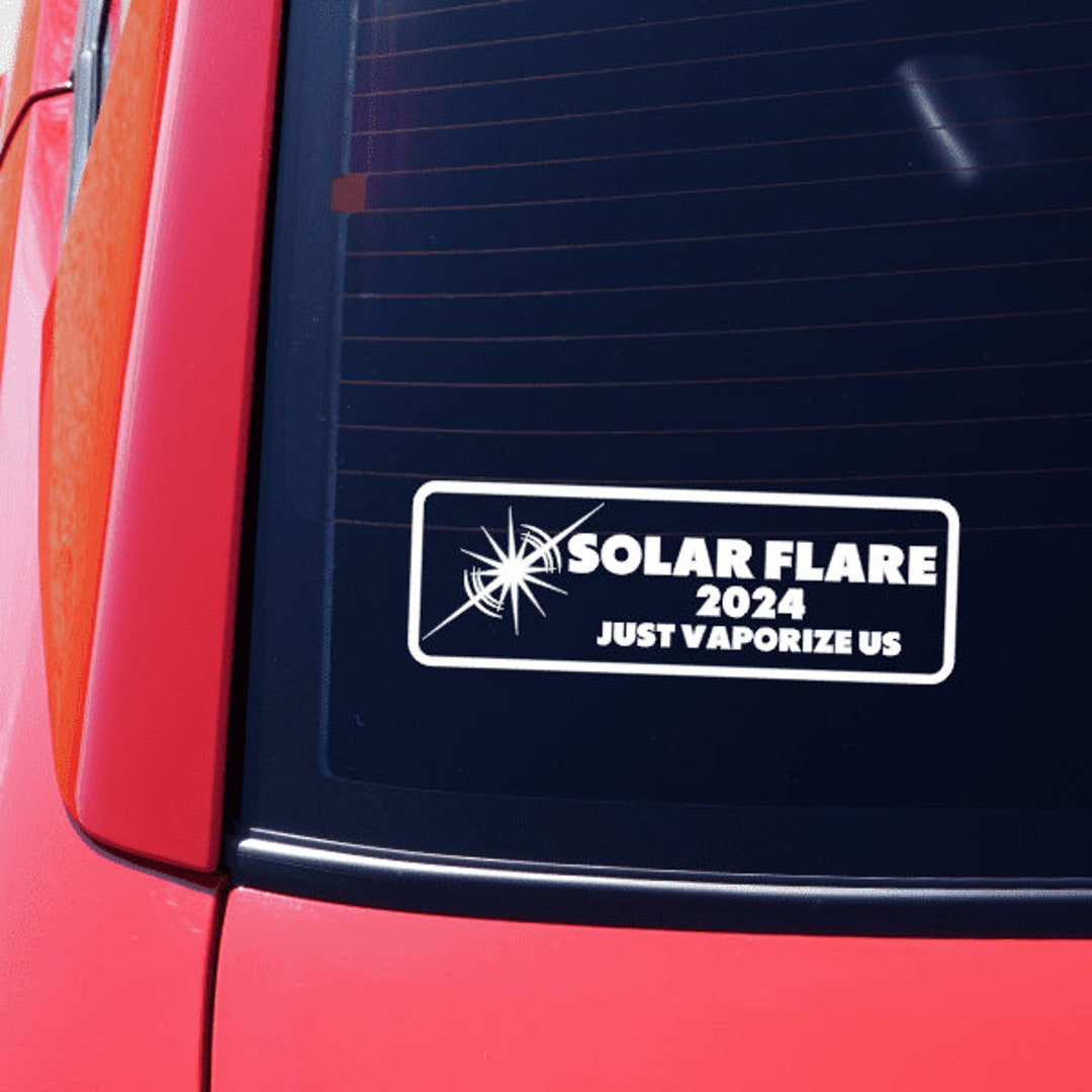 Solar Flare 2024 Decal, USA Decal, America Decal, Republican Decal ...