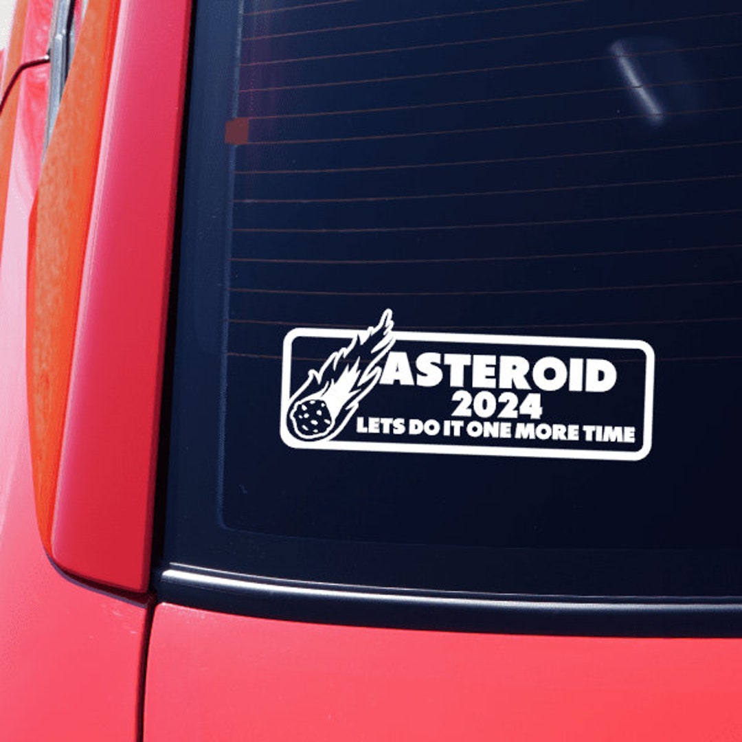Asteroid 2024 Decal, USA Decal, America Decal, Republican Decal ...