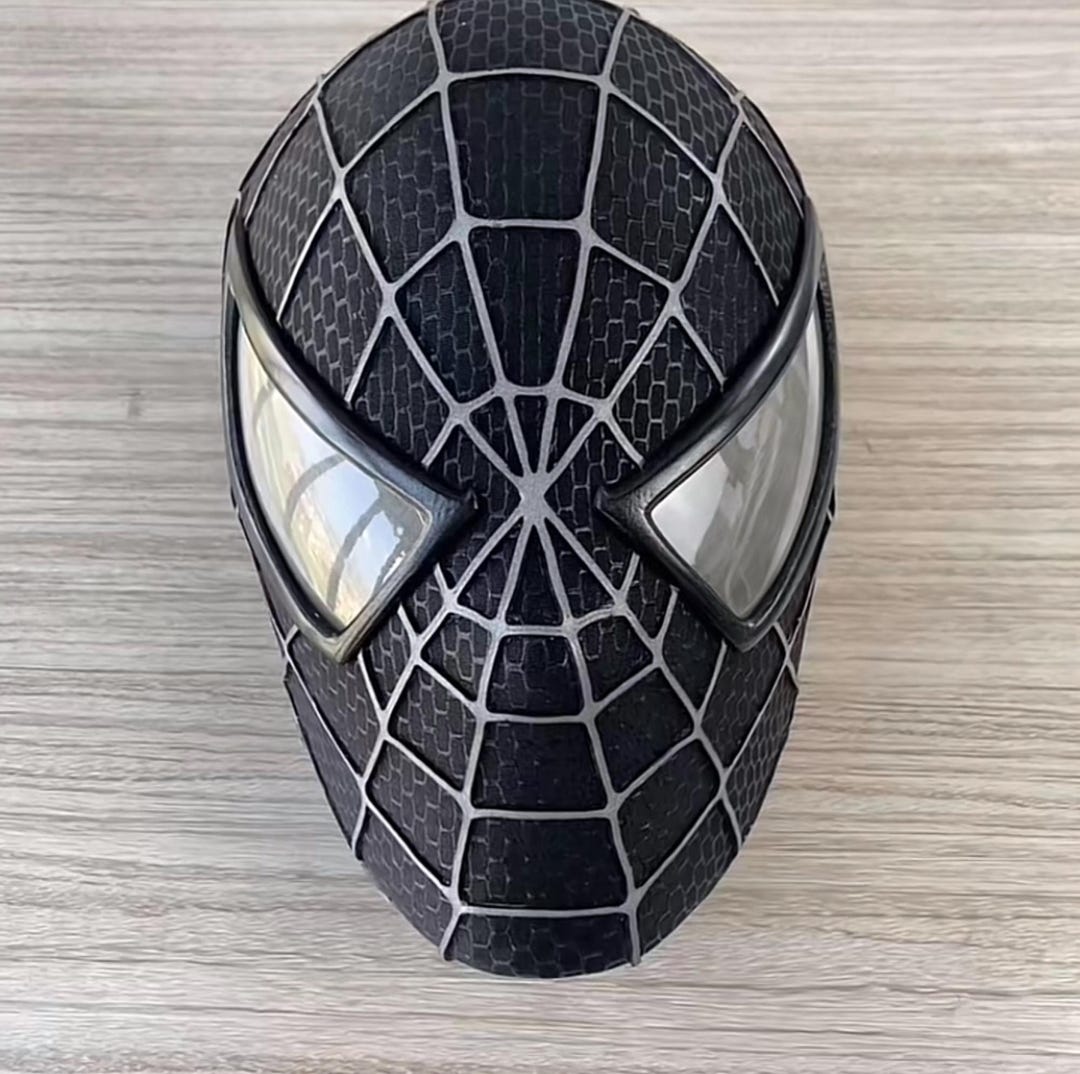 Tobey Maguire Spider-man Mask Replica Includes Venom Version Option ...