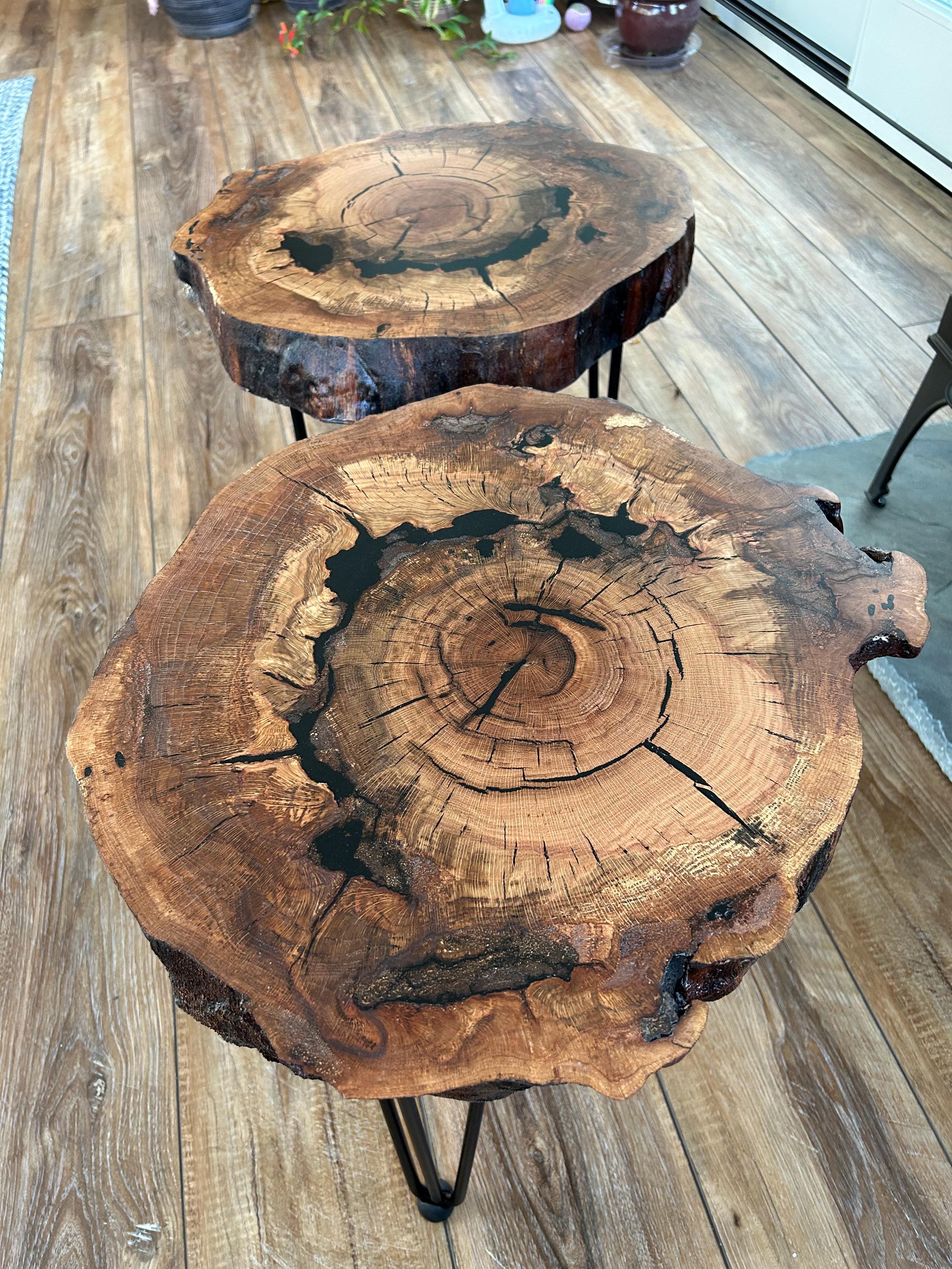 Live Edge End Tables - Etsy