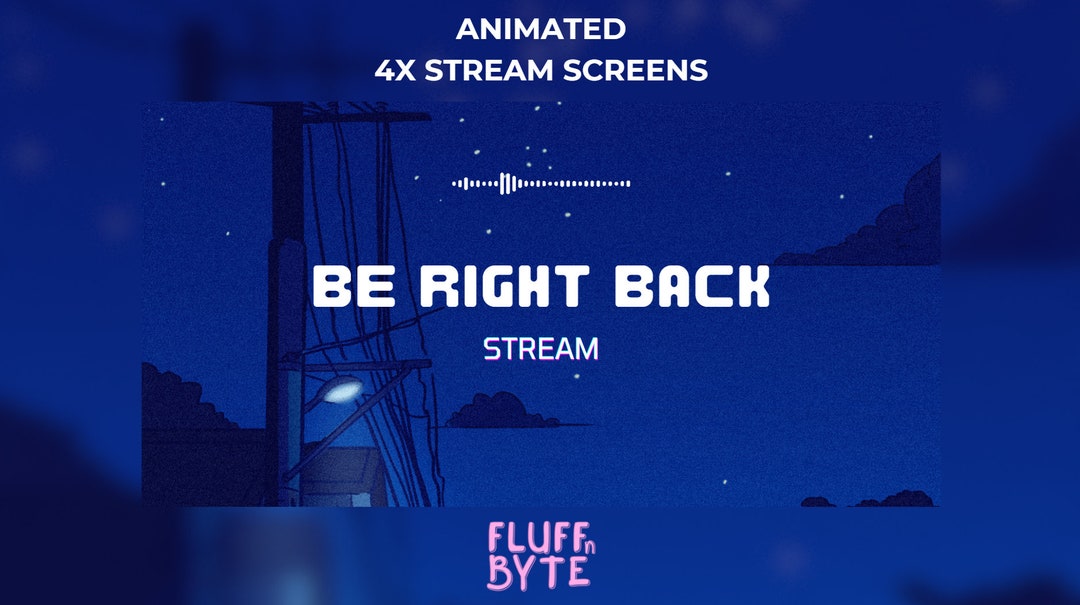 4x Animated 90s Resident Night Scene Stream Screens / Aesthetic ...