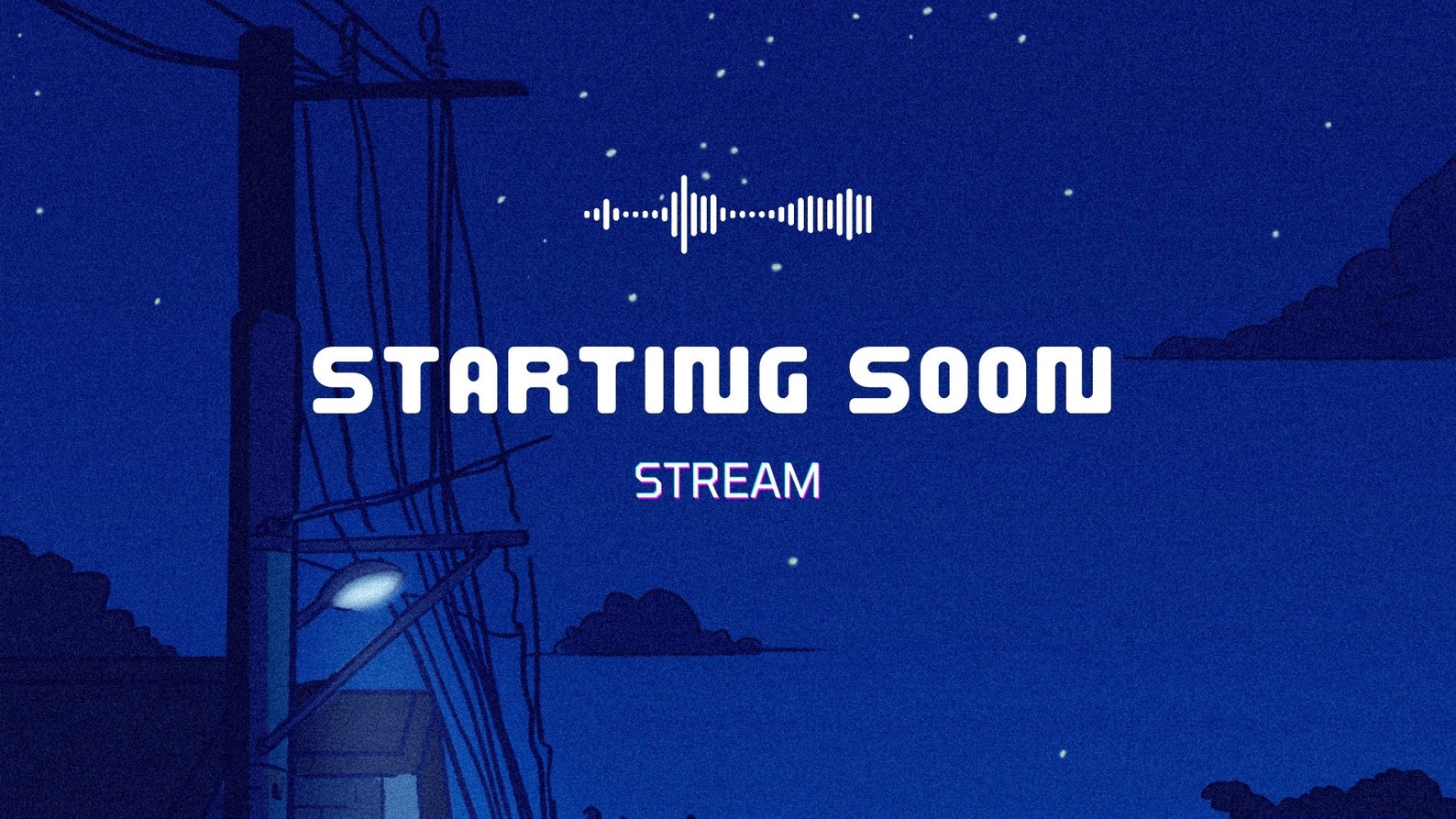 Animated 90s Night Scene Stream Screens: Twitch Overlay (MP4) - Etsy