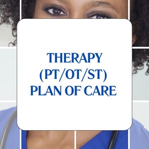 Therapy (PT/OT/ST) Plan of Care - Etsy