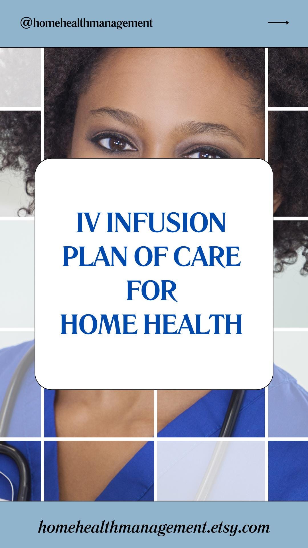IV Infusion Plan of Care for Home Health - Etsy