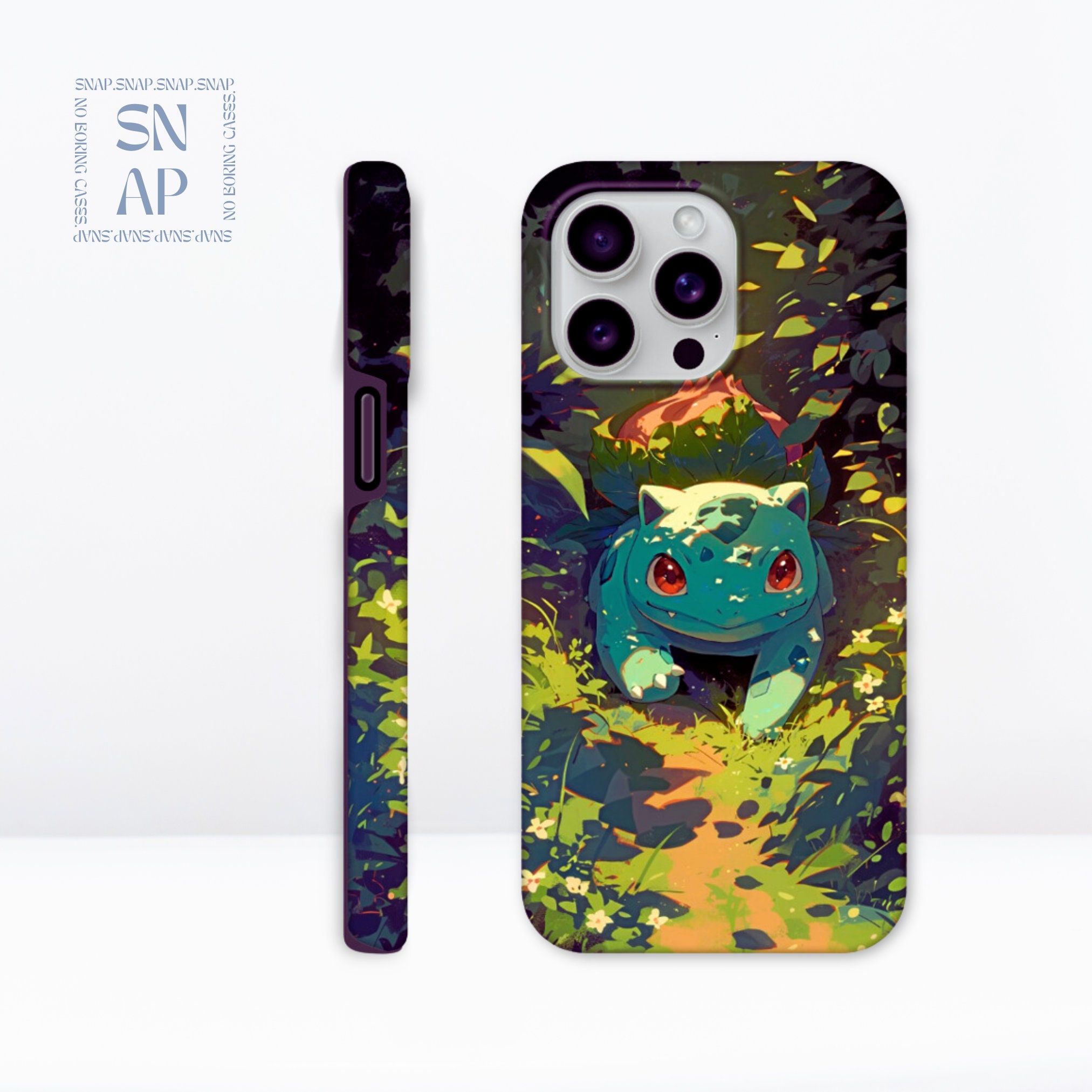 Pokemon Anime Tough Phone Case, iPhone 15 14 12 11 X, Samsung Galaxy ...