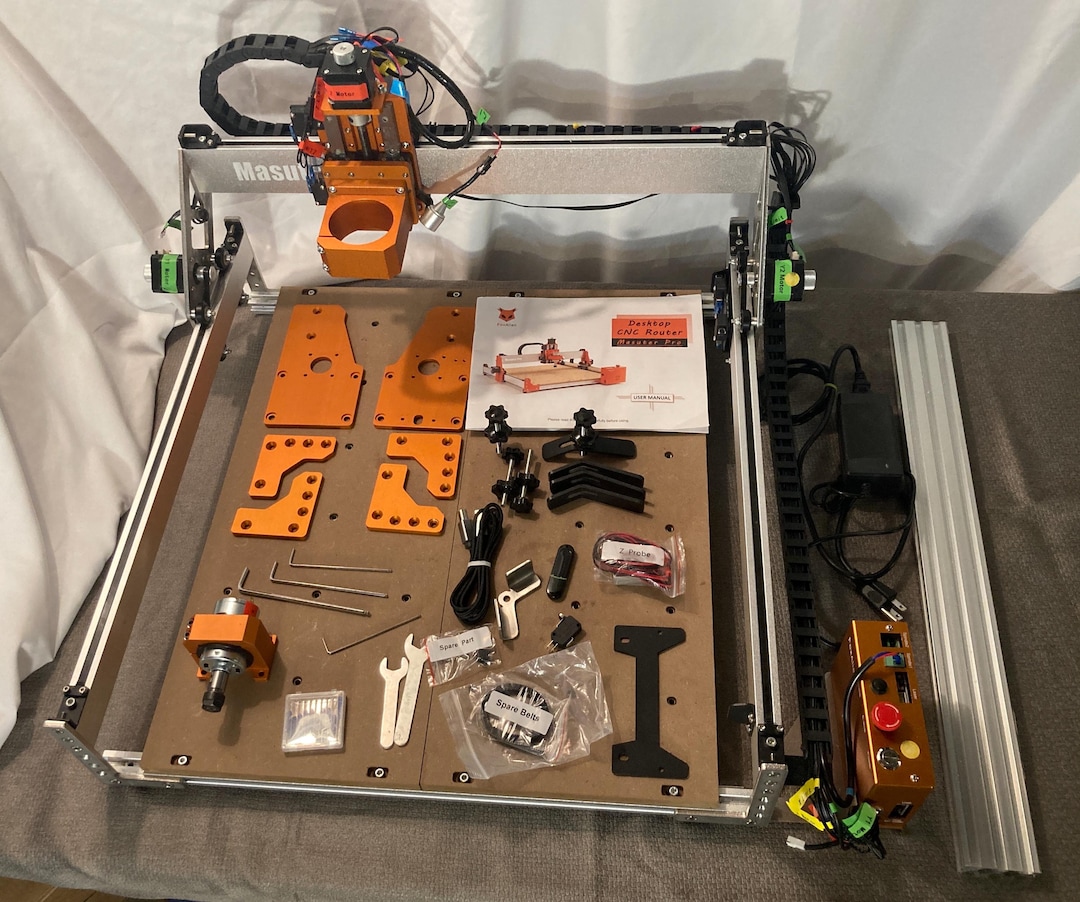 Upgraded Foxalien Masuter Pro CNC Router With All Maxz Upgrade Bracket ...