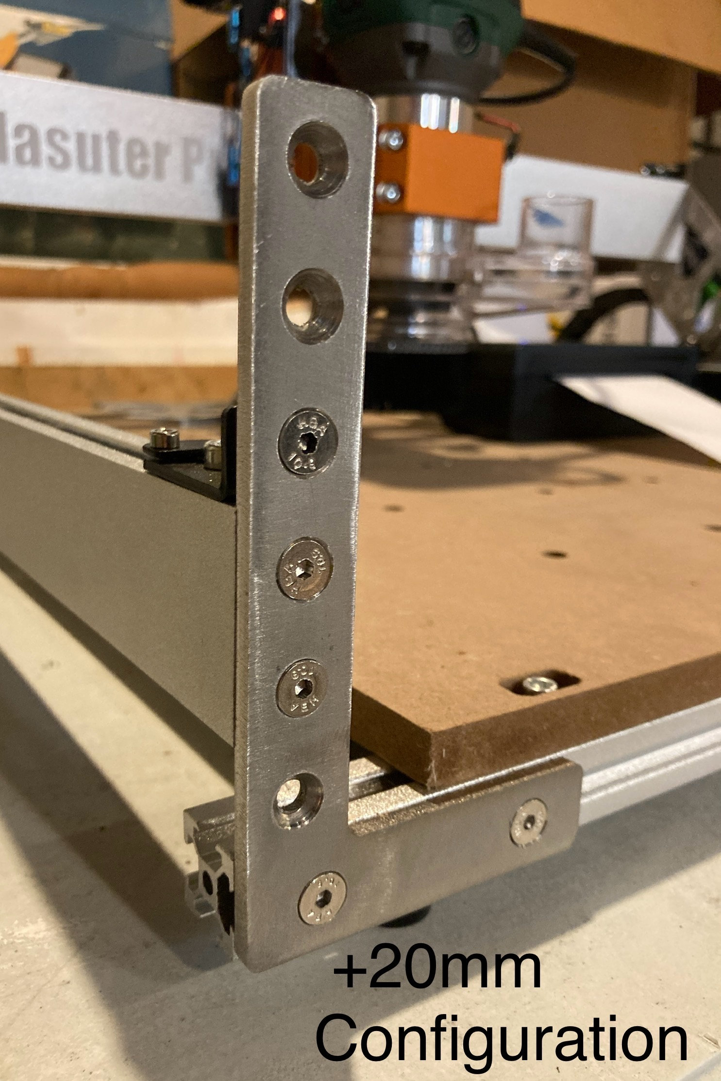 Foxalien Masuter Pro Maxz Bracket Upgrade Kit +20mm/40mm/60mm/80mm Z ...