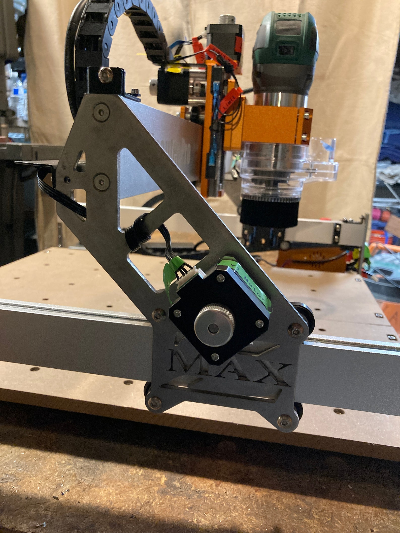 Foxalien Masuter Pro Maxz 65mm Spindle Offset Gantry Plate Set Upgrade ...