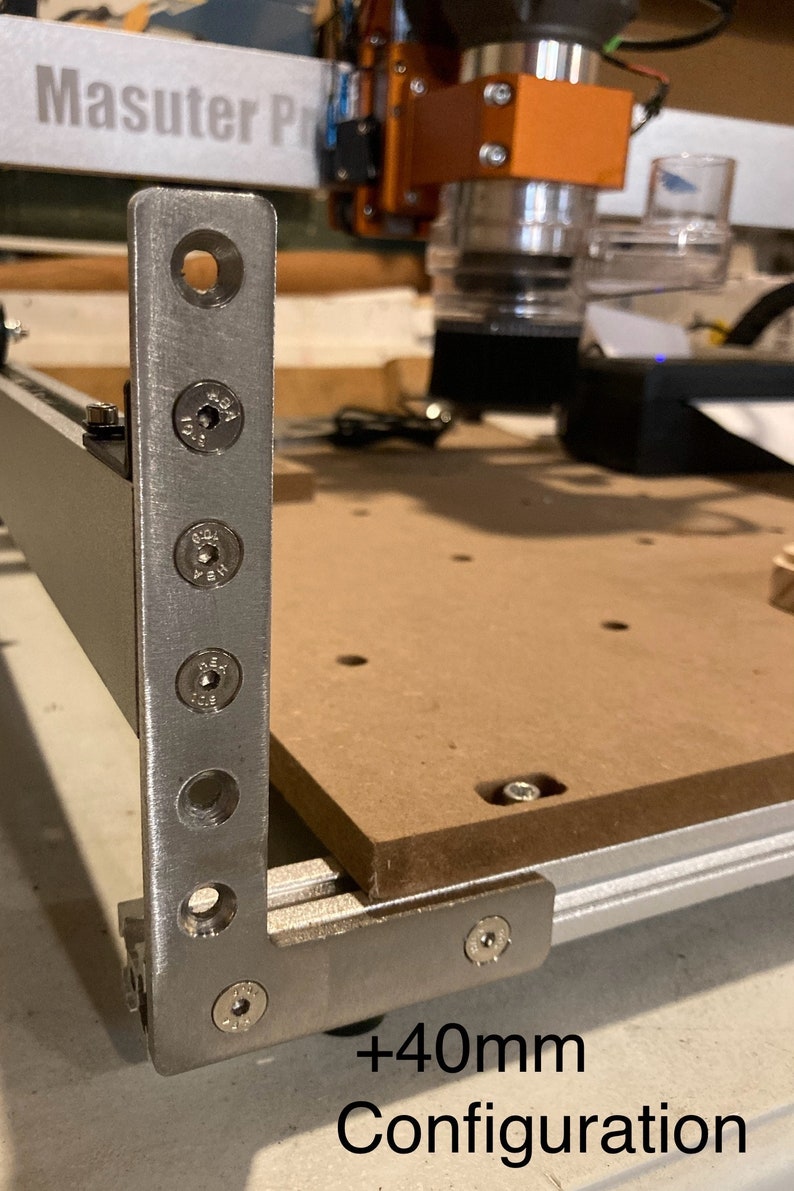 Foxalien Masuter Pro Maxz Bracket Upgrade Kit +20mm/40mm/60mm/80mm Z ...